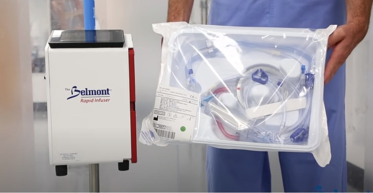 The Belmont rapid infuser – Code Team Pearls